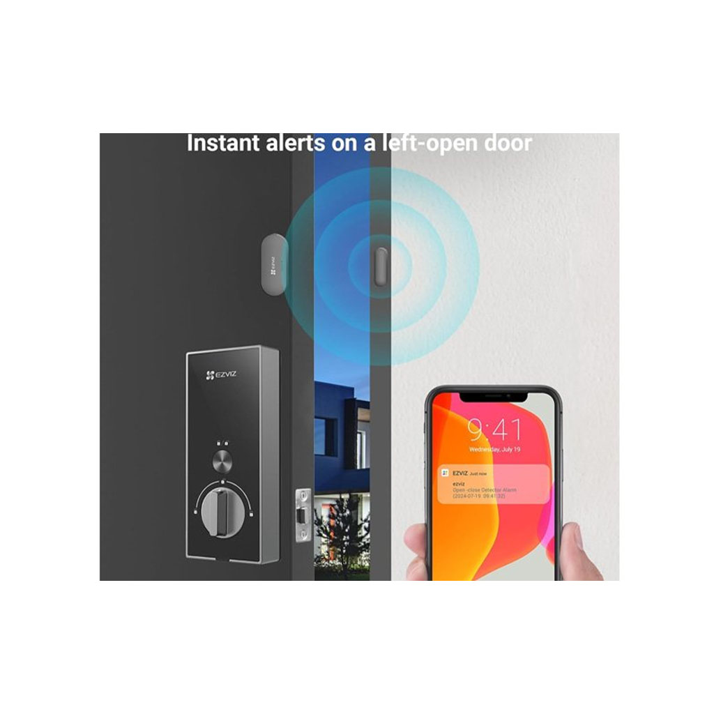 EZVIZ DL04 Pro Wi-Fi Fingerprint Smart Deadbolt Lock - CS-DL04 Pro | Mwave
