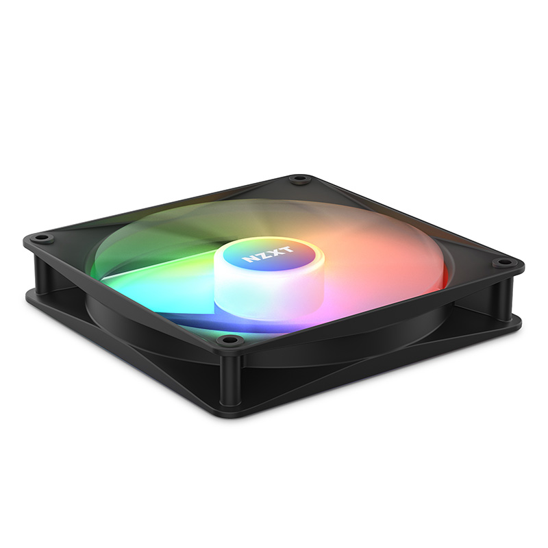 NZXT F140 140mm RGB Core Case Fan - Single (Black) - RF-C14SF-B1 | Mwave