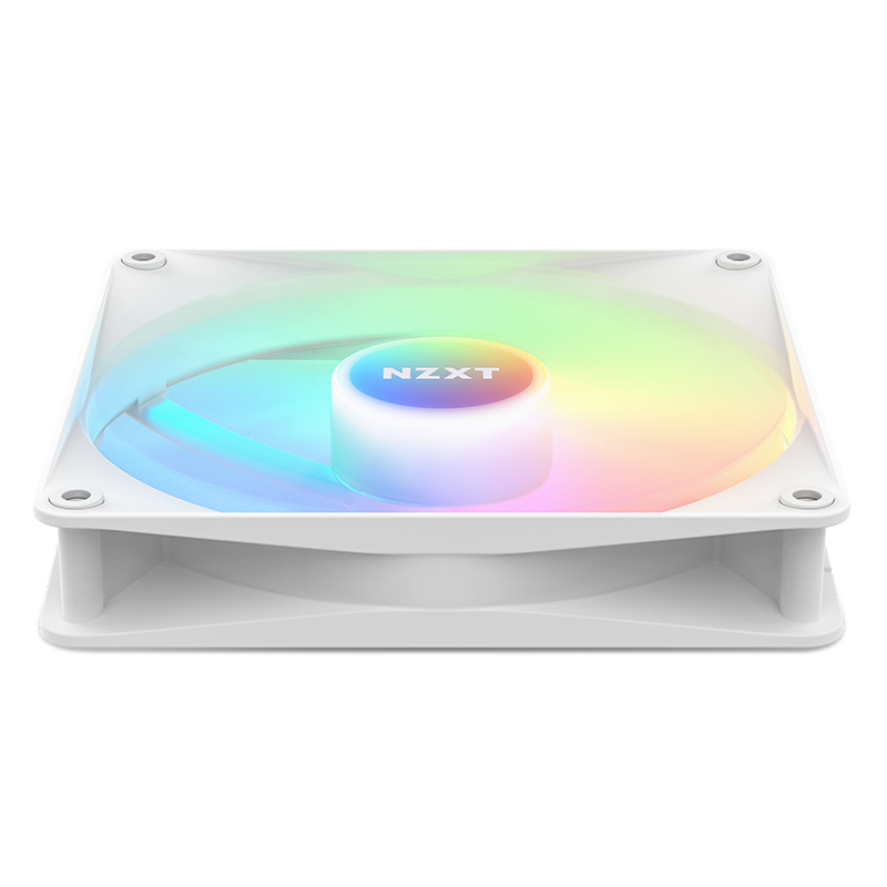 NZXT F140 140mm RGB Core Case Fan - Single (White) - RF-C14SF-W1 | Mwave