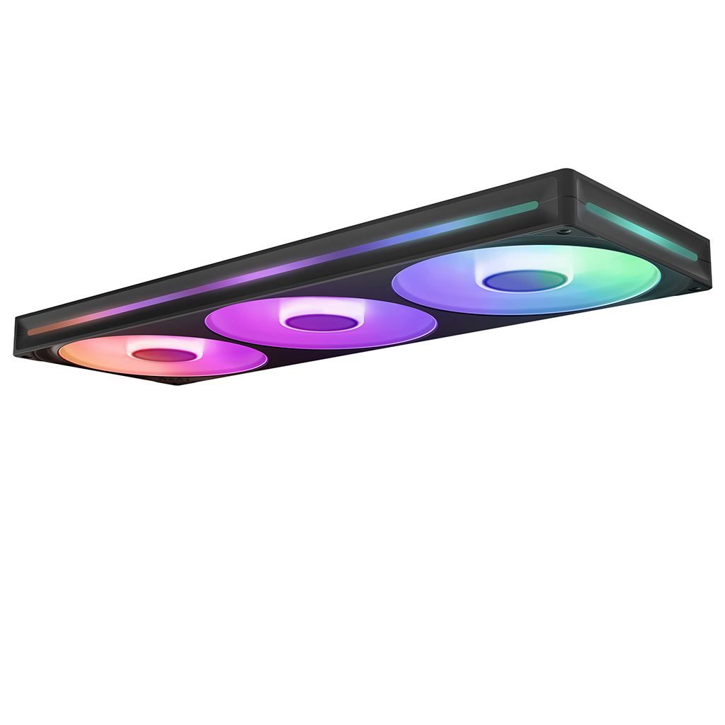 NZXT F420 RGB Core 420mm Single-Frame RGB Fan Unit - Black - RF-U42HF ...