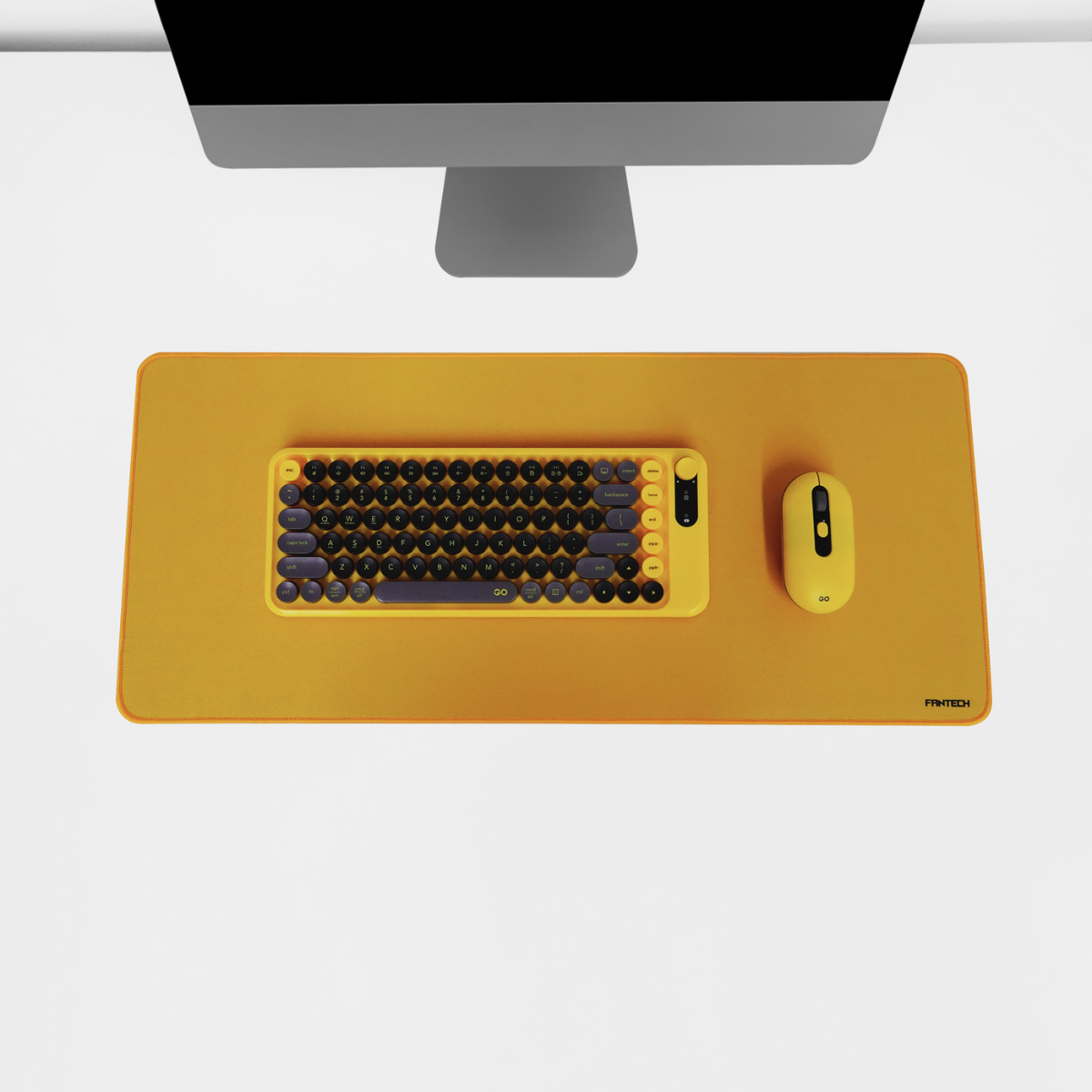 Fantech BASIC MP70 Deskmat - Yellow - MPFTMP70YW | Mwave