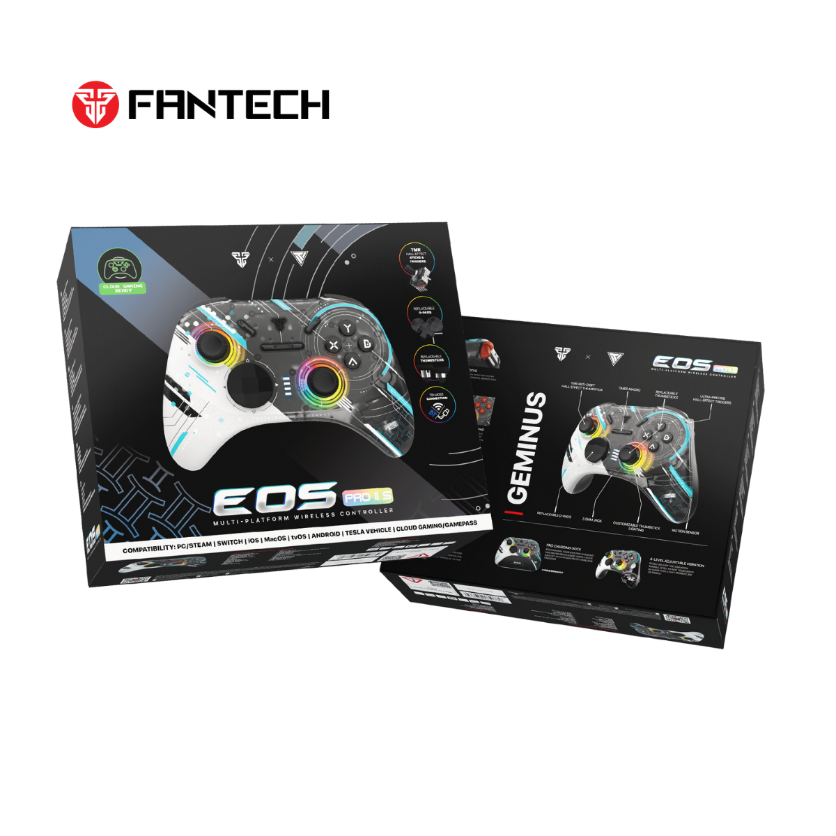 Fantech EOS PRO II S WGP15V2S Multi-Platform Wireless Controller ...