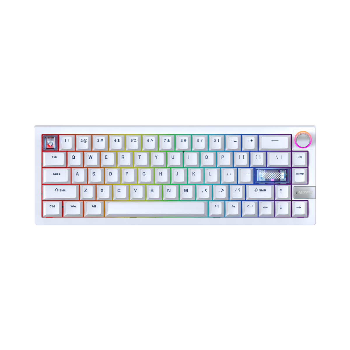 Fantech MAXFIT6 MK920 Wireless Mechanical ARGB Keyboard - Black - White ...