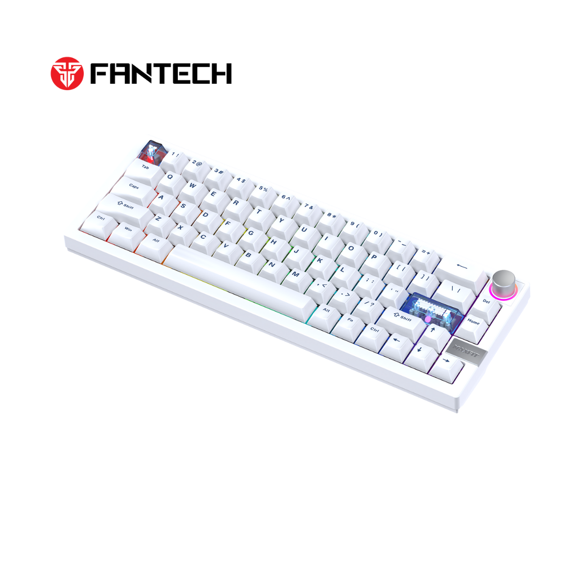 Fantech MAXFIT6 MK920 Wireless Mechanical ARGB Keyboard - White - White ...