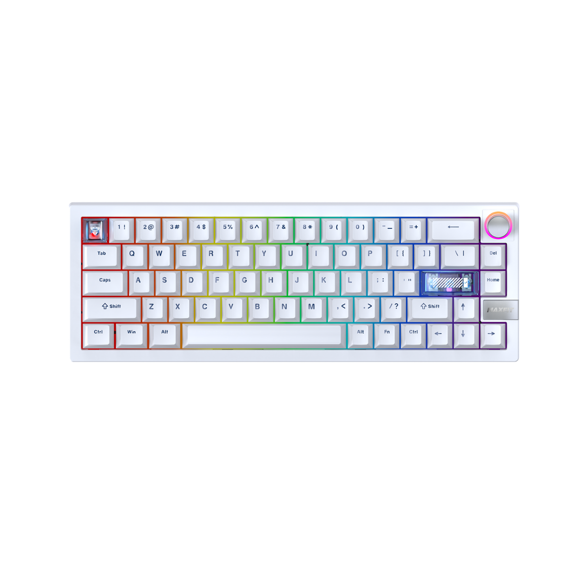 Fantech MAXFIT6 MK920 Wireless Mechanical ARGB Keyboard - White - White ...