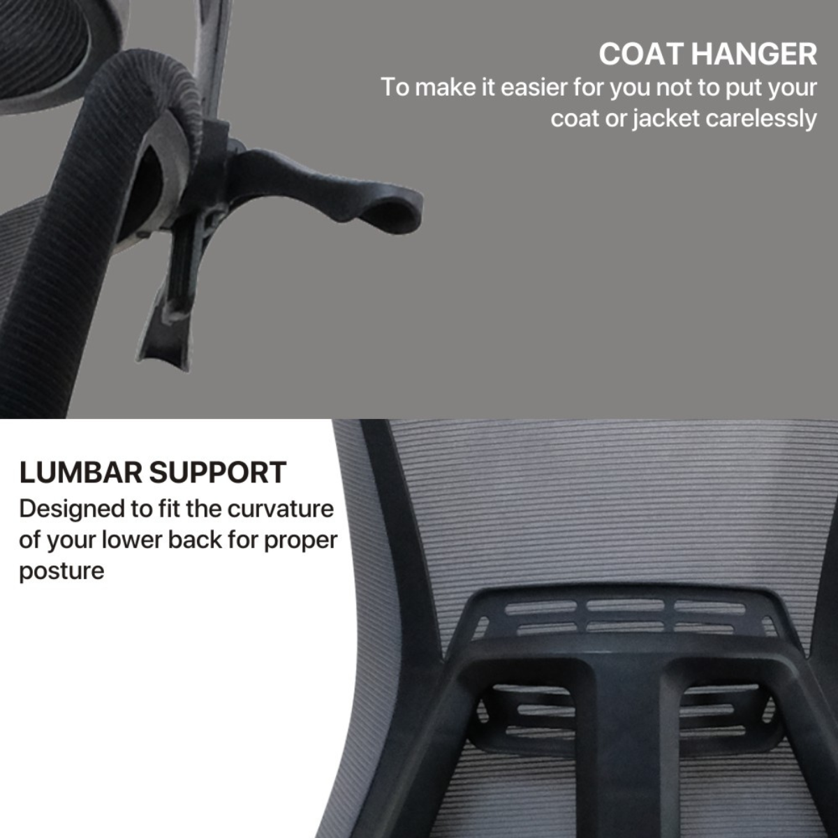 Fantech OC-A258 Office Chair - Black - GAMECFTOCA258 | Mwave
