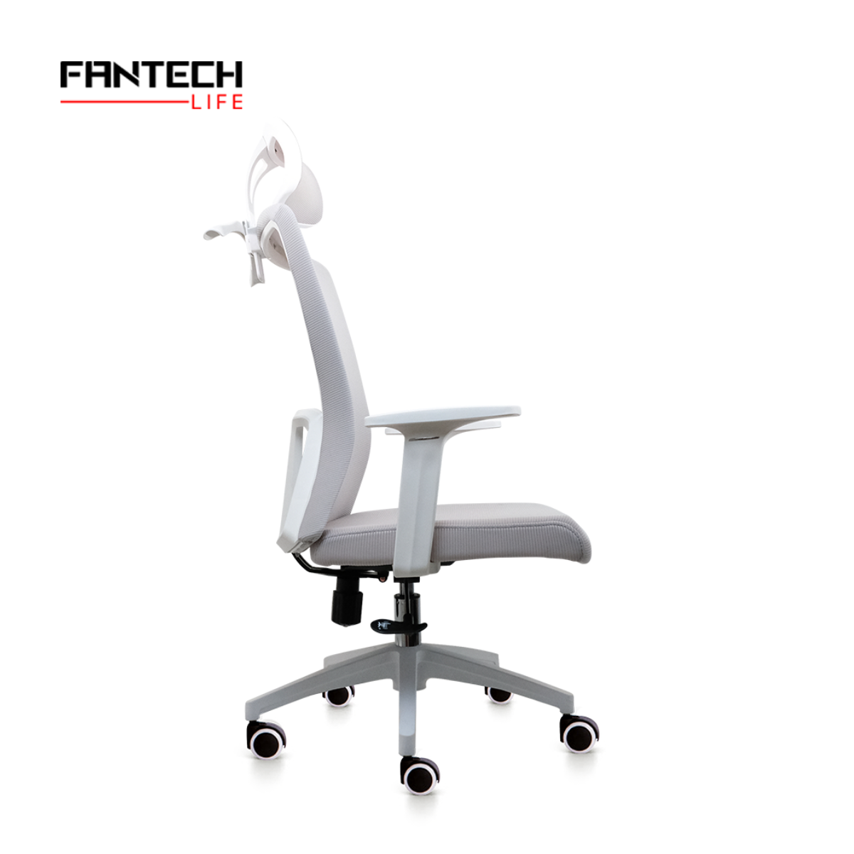 Fantech OC-A258 Office Chair - White - GAMECFTOCA258WE | Mwave