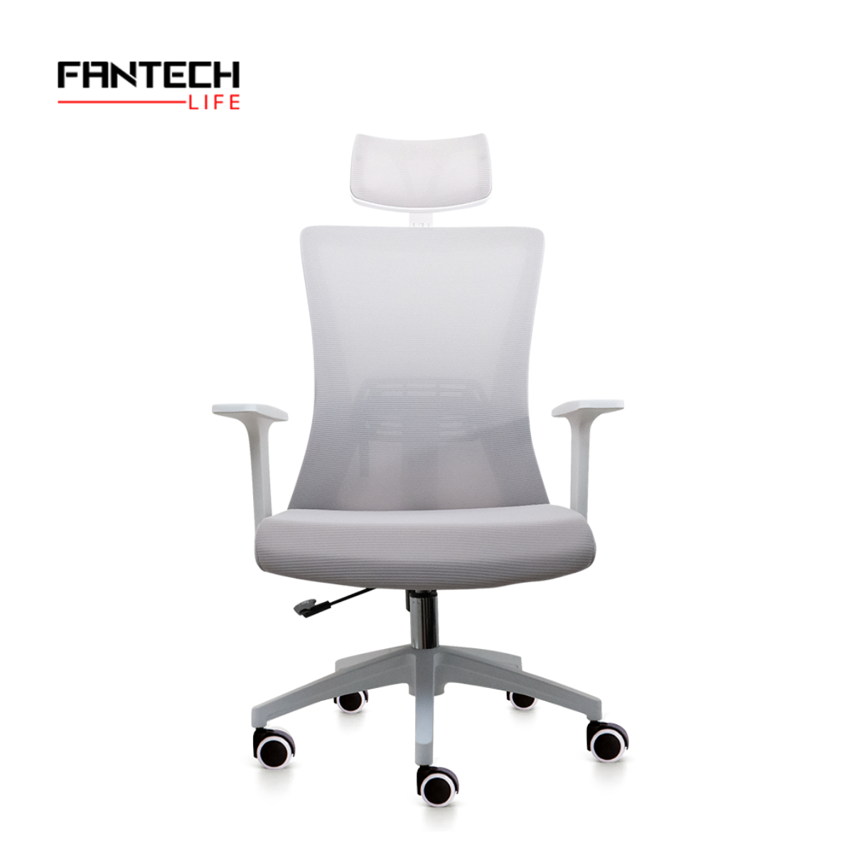 Fantech OC-A258 Office Chair - White - GAMECFTOCA258WE | Mwave