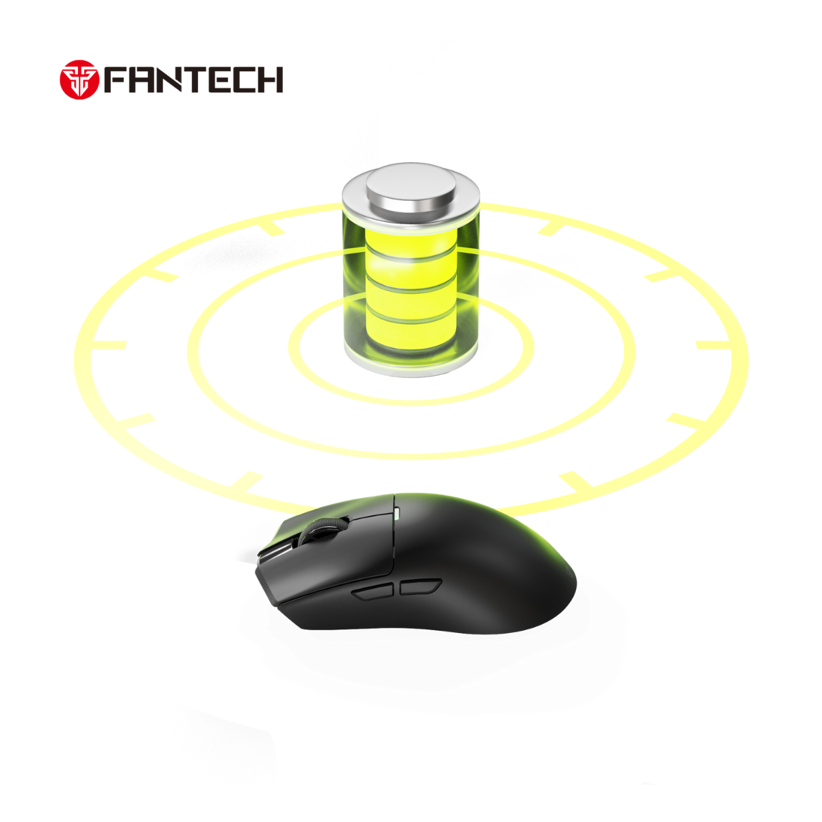 Fantech TANTO E WG13E Wireless Gaming Mouse - Black - MSFTWG13EBK | Mwave