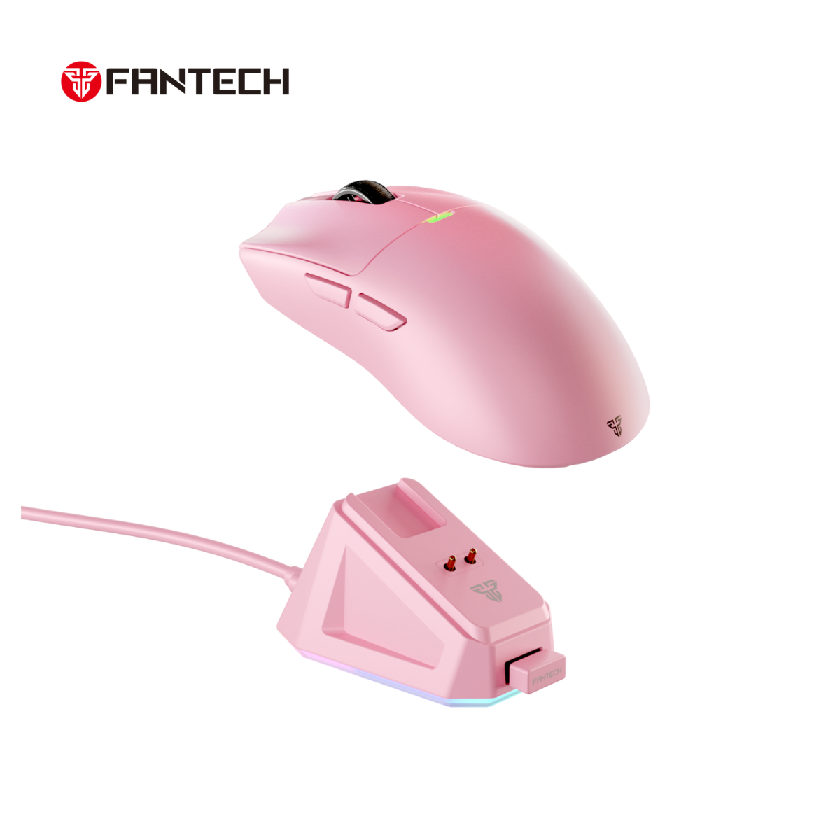 Fantech TANTO E WG13E Wireless Gaming Mouse - Pink - MSFTWG13EPK | Mwave