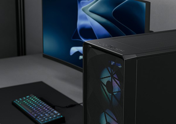 Fractal Design Meshify 2 Compact Lite Rgb Black Tg Light Tint Mid Tower Atx Case Fd C Mel2c 05