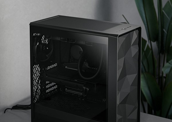 Fractal Design Meshify 2 Compact Lite Rgb Black Tg Light Tint Mid Tower Atx Case Fd C Mel2c 05