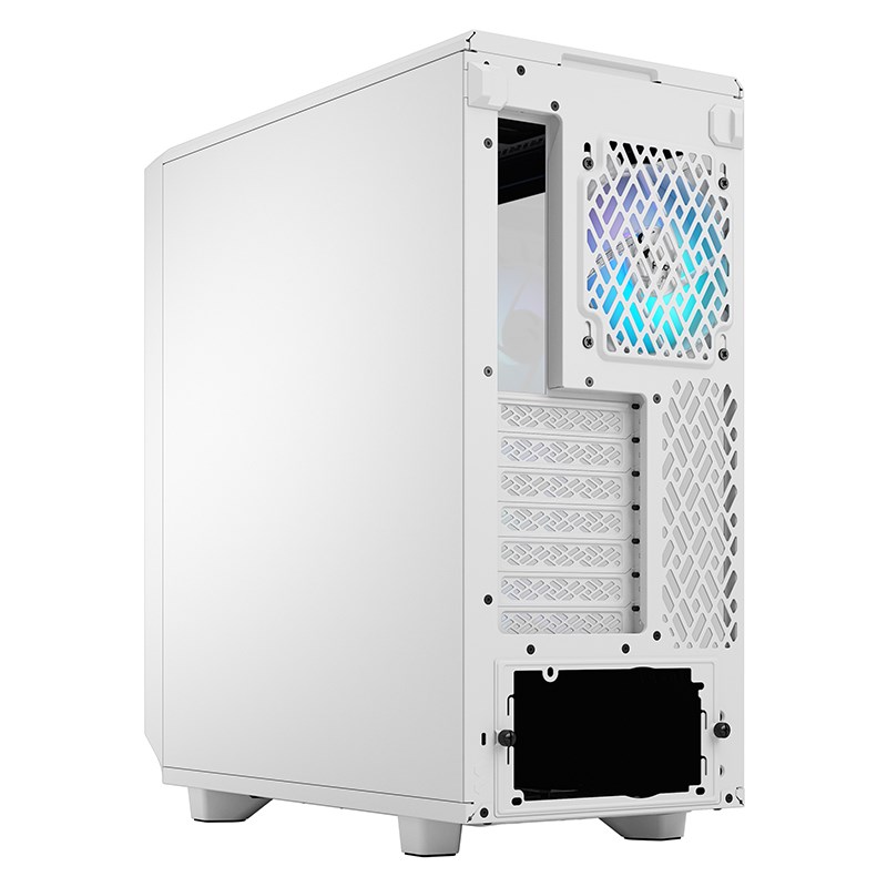 Fractal Design Meshify 2 Compact Rgb White Tg Clear Tint Mid Tower Atx Case Fd C Mes2c 08 Mwave
