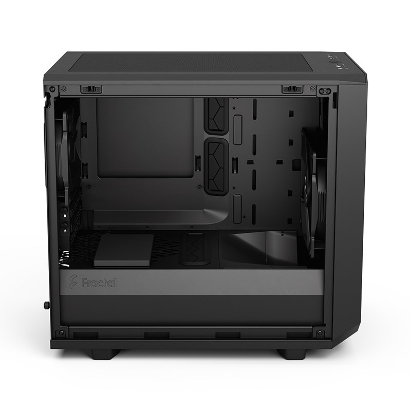 Fractal Design Meshify 2 Nano Black TG Dark Tint Mini-ITX Case - FD-C ...
