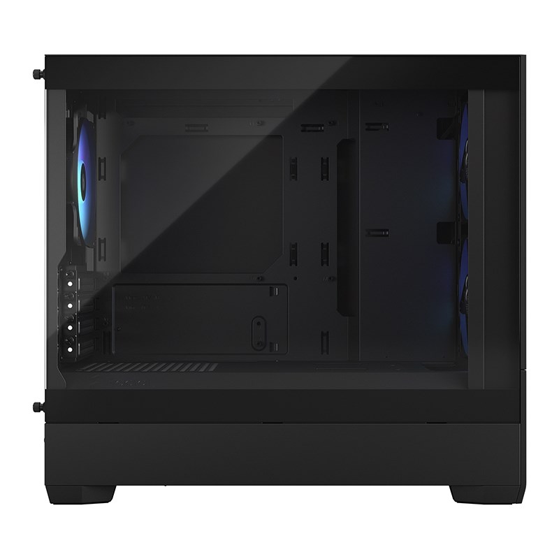 Fractal Design Pop Mini Air RGB TG Clear Tint Micro-ATX Case - Black ...