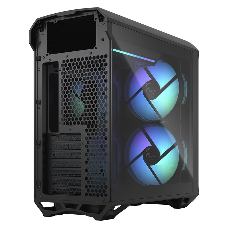 Fractal Design Torrent Compact RGB Light Tempered Glass E-ATX Case ...