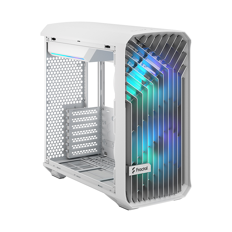 Fractal Design Torrent Compact RGB TG Mid-Tower E-ATX Case - White - FD ...