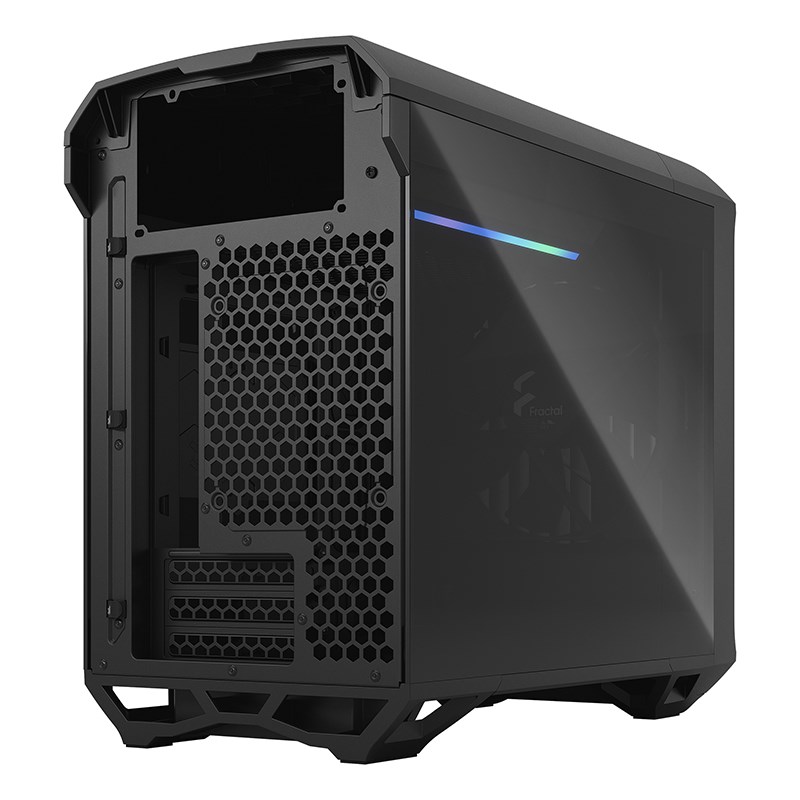 Fractal Design Torrent Nano Dark Tempered Glass Micro-ITX Case - Black ...