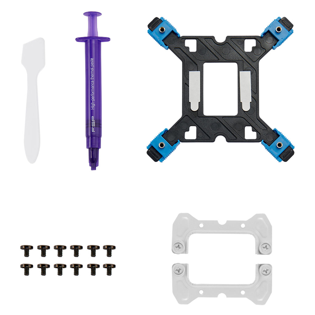 FSP AE36 360mm ARGB AIO Liquid CPU Cooler - White - AE36-W | Mwave