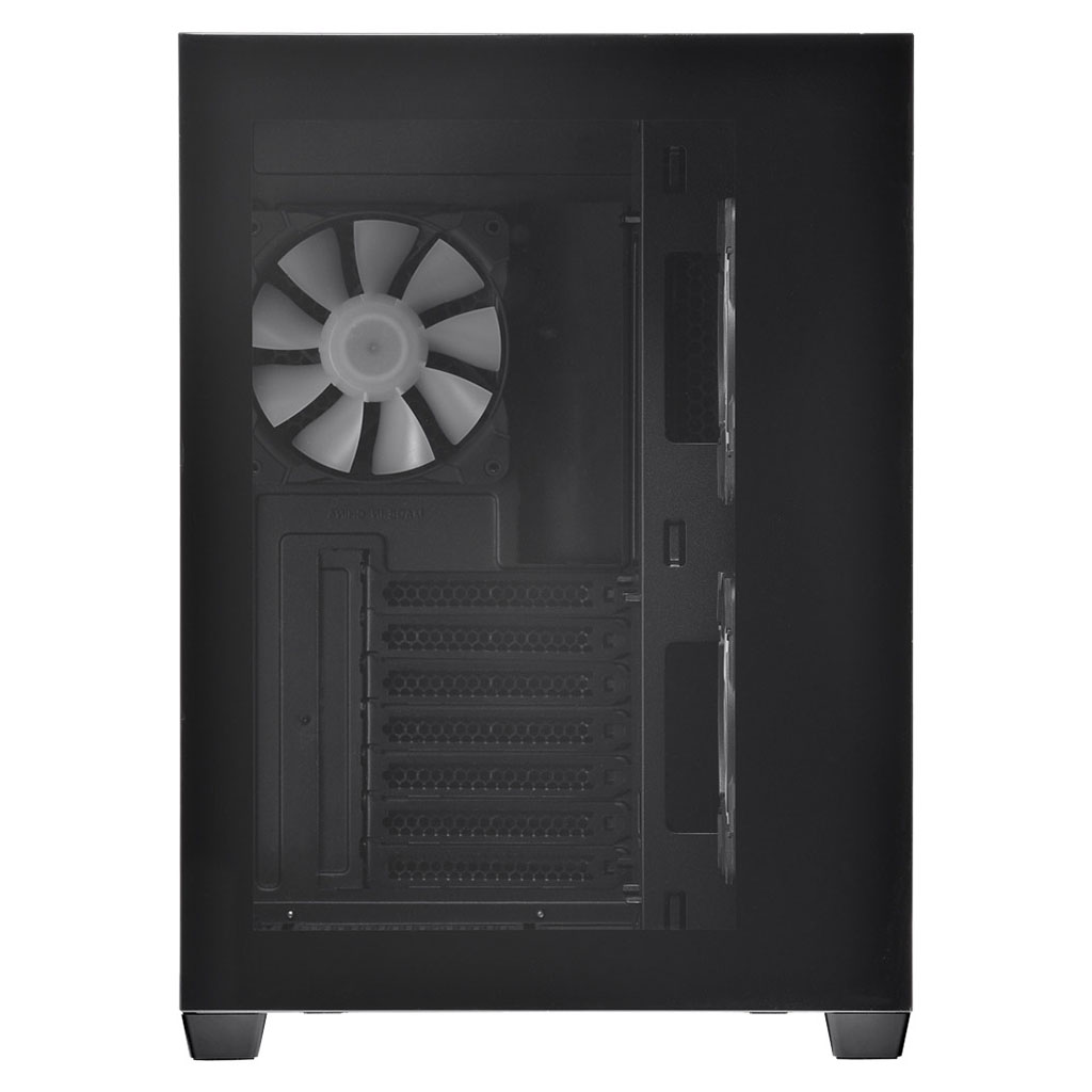 FSP CMT380B Tempered Glass Mid-Tower ATX Case - Black - CMT380B | Mwave