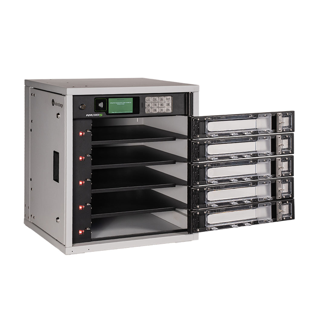 PC Locs FUYL Tower Pro 5 Smart Locker - Cloud Essentials Enabled ...