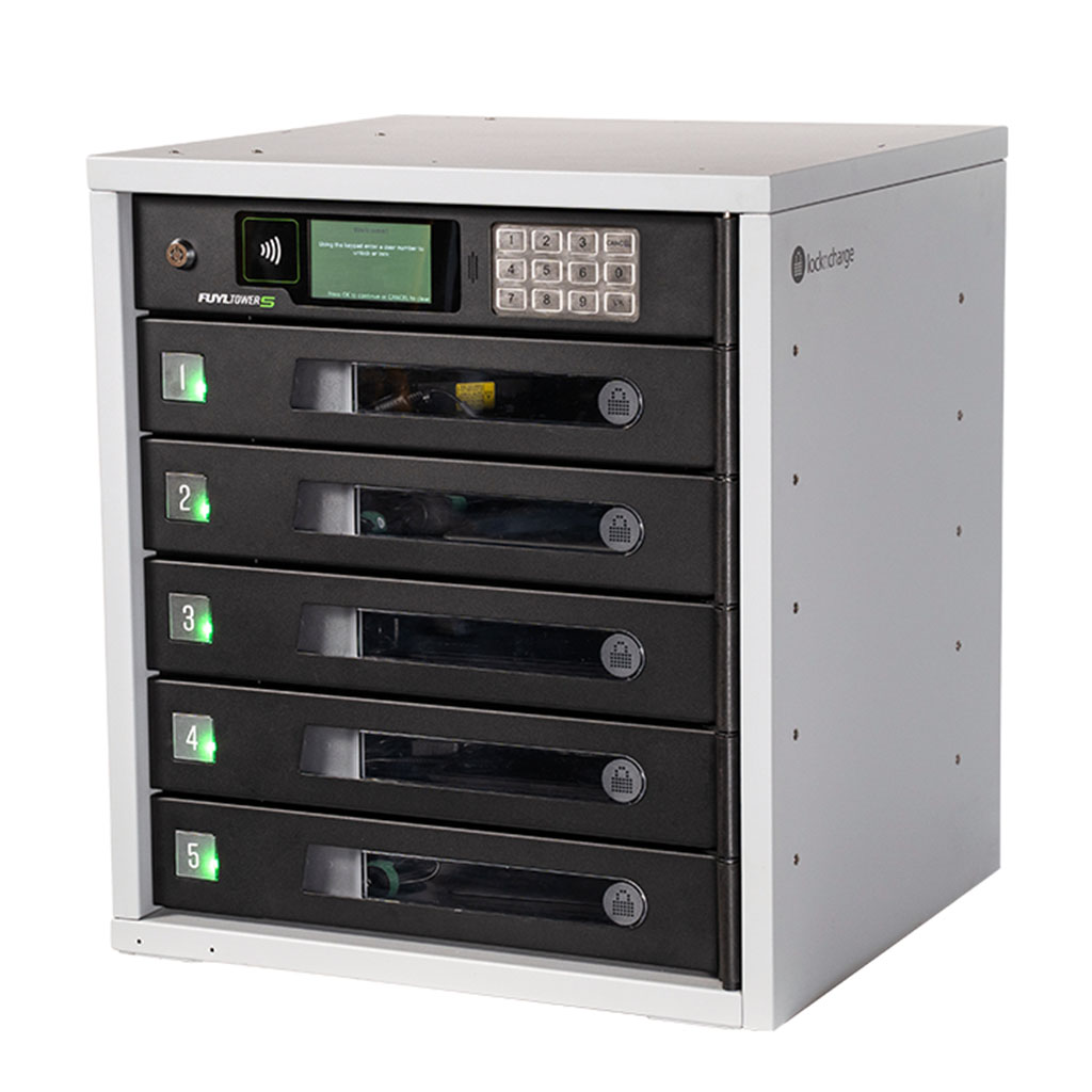PC Locs FUYL Tower Pro 5 Smart Locker - Cloud Essentials Enabled ...