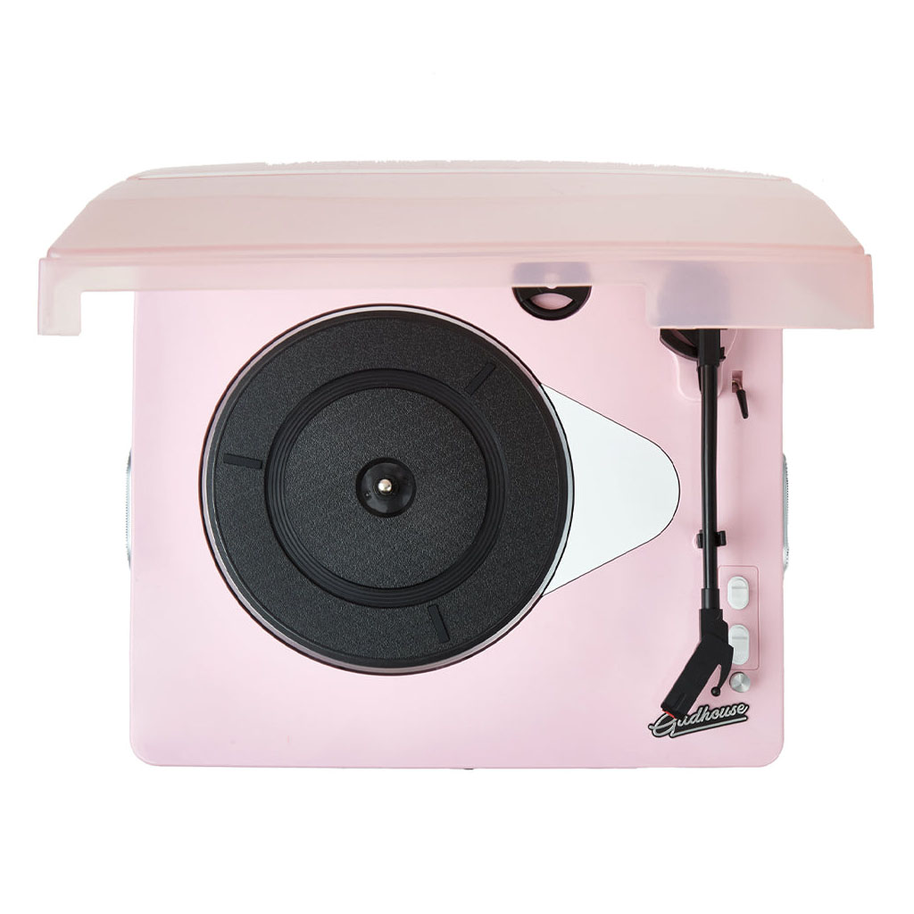 Gadhouse Brad MKII Record Player - Limited Edition Pink Pink + Bundled ...