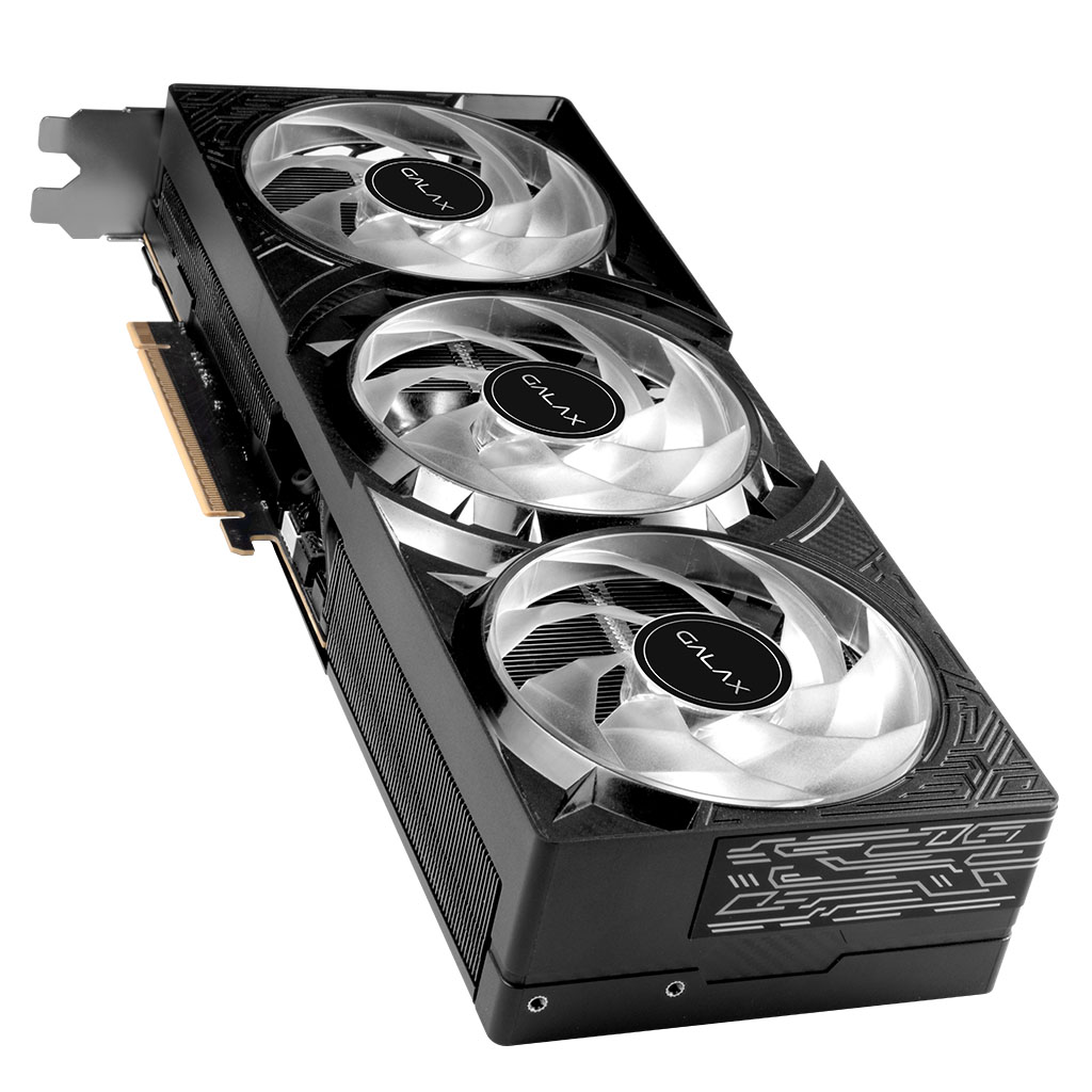 GALAX GeForce RTX 5070 Ti 1-Click OC 16GB Video Card - Black - GALAX GeForce RTX 5070 Ti 1-Click ...