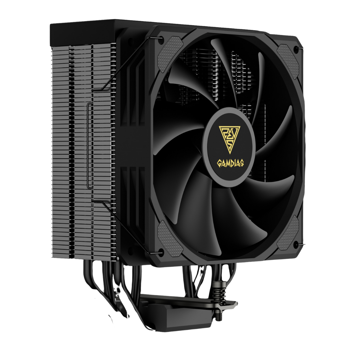 Gamdias BOREAS E2-41D CPU Cooler - Black - BOREAS E2-41D BK | Mwave