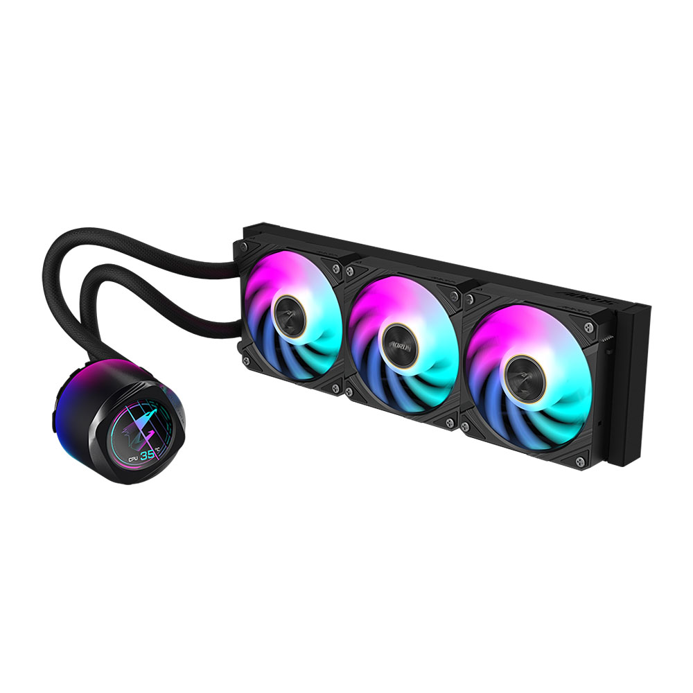 Gigabyte Aorus Waterforce X Ii 360 Aio 360mm Argb Lcd Liquid Cpu Cooler Aorus Waterforce X Ii
