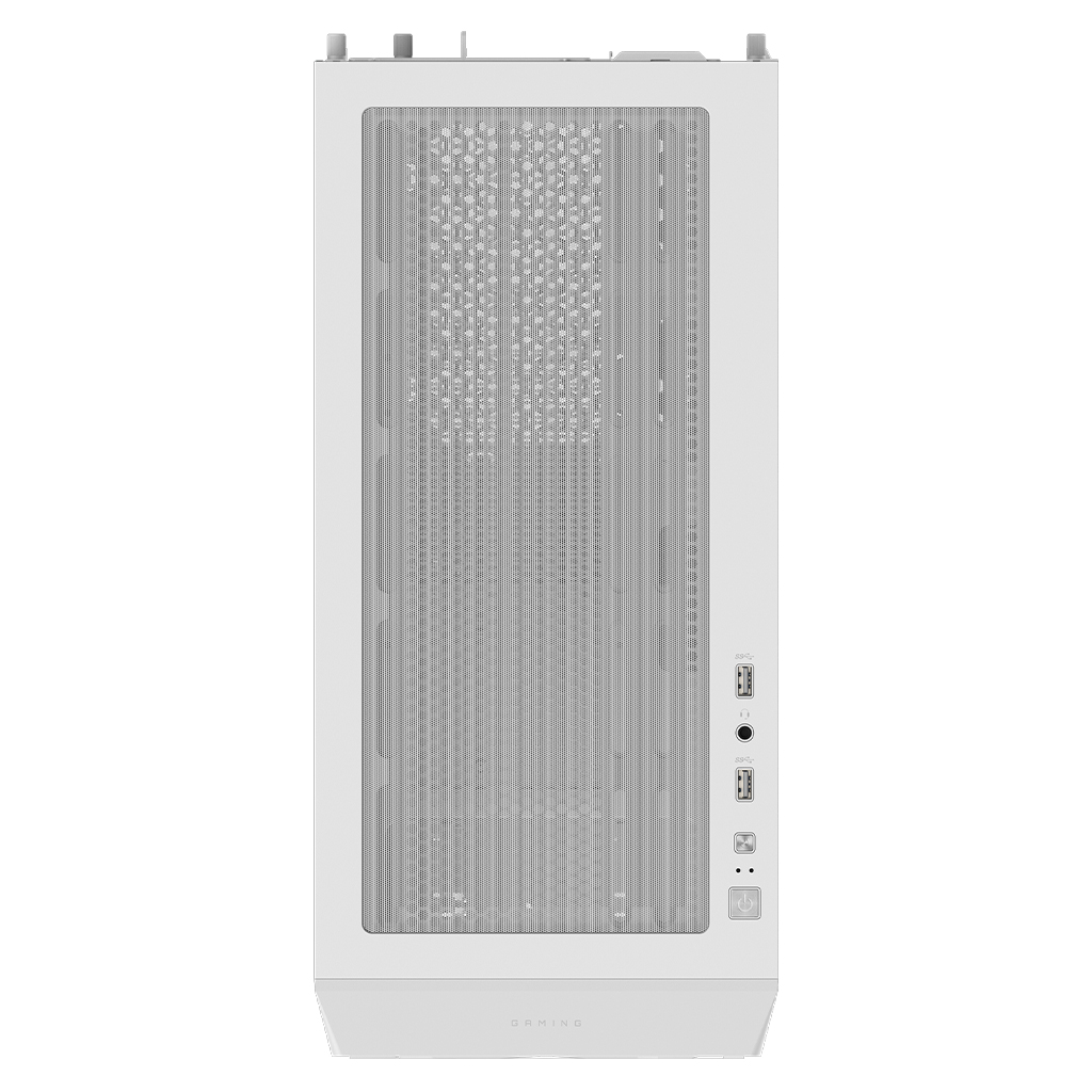 Gigabyte C102 GLASS ICE Tempered Glass Mid Tower Micro ATX Case - White ...