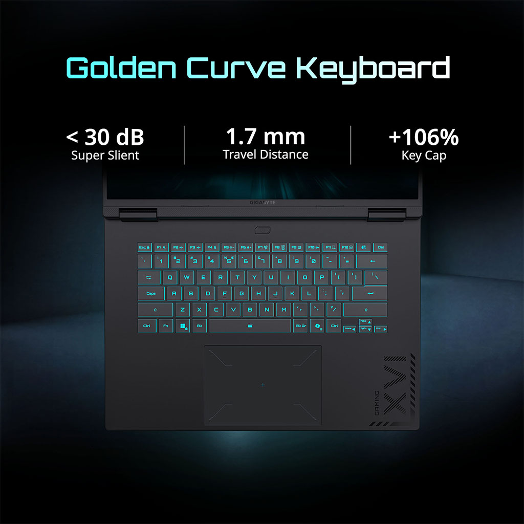 Gigabyte Gaming A16 16" 165Hz WUXGA Laptop Ryzen 7 260 16GB 1TB RTX5060 ...