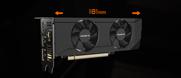 Gigabyte GeForce RTX 3050 OC Low Profile 6GB Video Card - GV-N3050OC ...