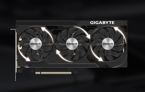 Gigabyte GeForce RTX 4070 WINDFORCE OC 12GB Video Card - GV-N4070WF3OC ...