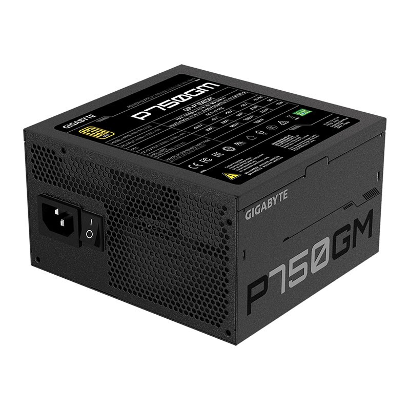 Gigabyte GP-P750GM 750W 80+ Gold Fully Modular Power Supply - GP-P750GM ...