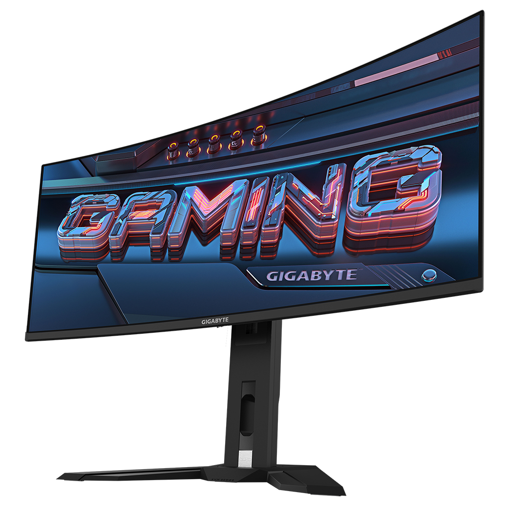 Gigabyte MO34WQC2 34" 240Hz WQHD OLED Curved Gaming Monitor with KVM ...