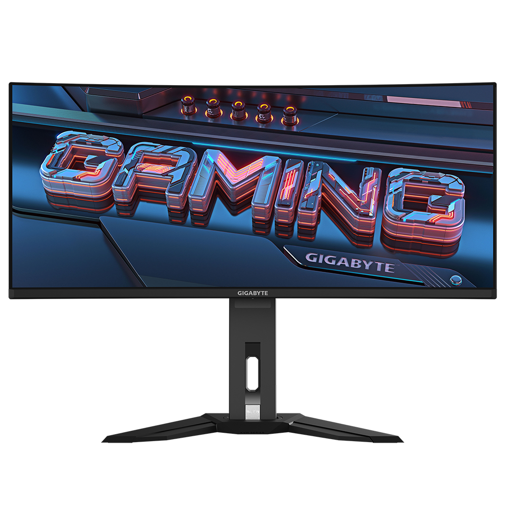 Gigabyte MO34WQC2 34" 240Hz WQHD OLED Curved Gaming Monitor with KVM ...