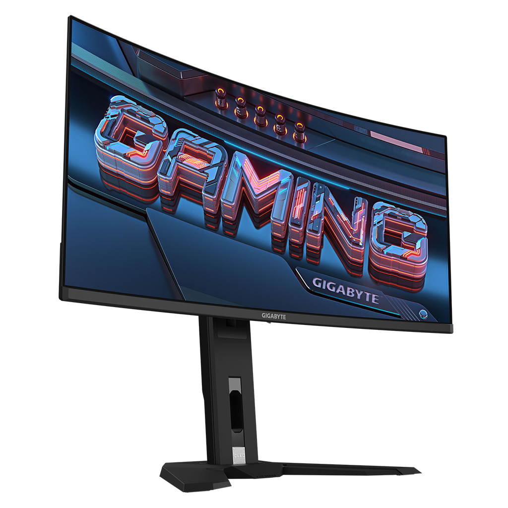 Gigabyte MO34WQC2 34" 240Hz WQHD OLED Curved Gaming Monitor with KVM ...
