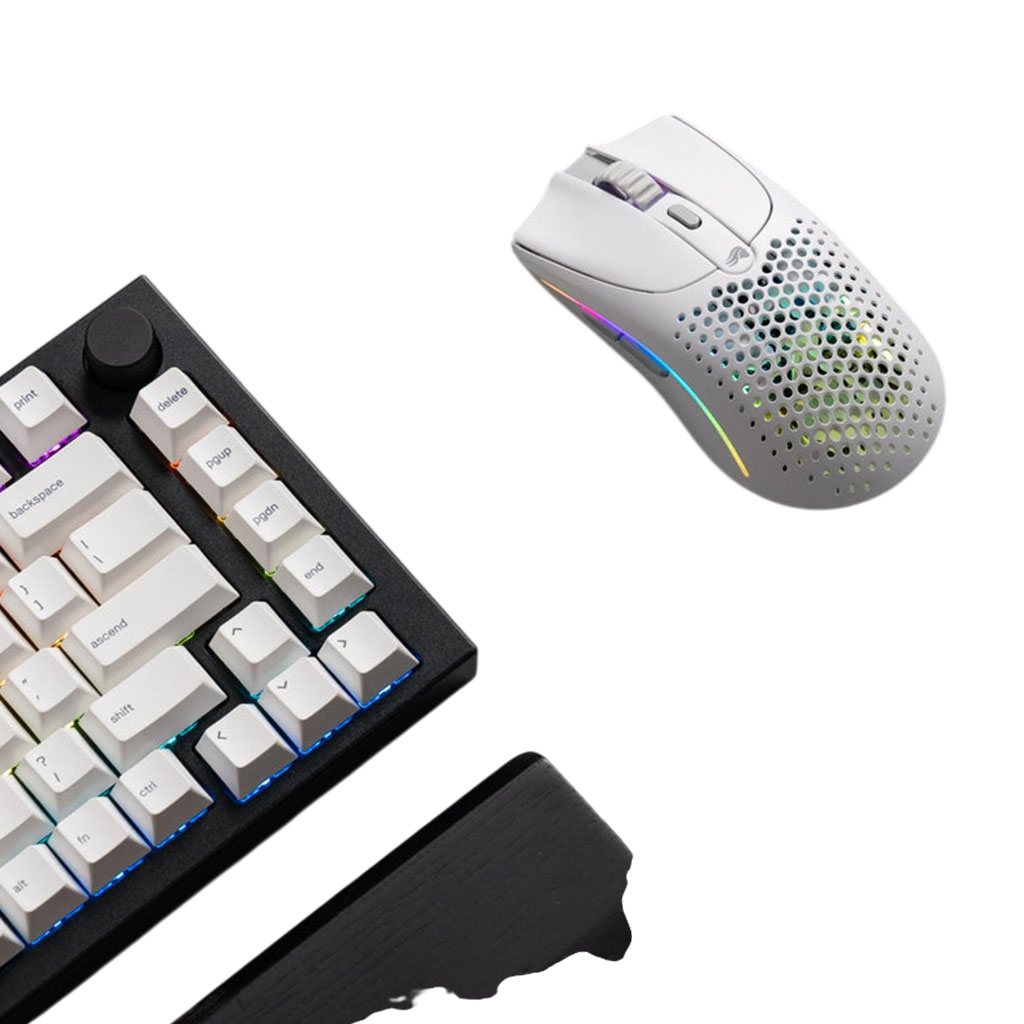Glorious Model O 2 Wireless RGB BAMF 2.0 Optical Gaming Mouse - White ...