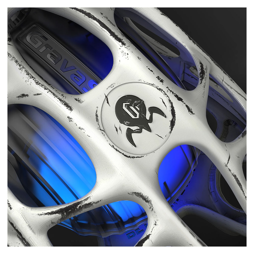 GravaStar Mercury M1 Pro Wireless Gaming Mouse - Worn Silver Magnesium ...