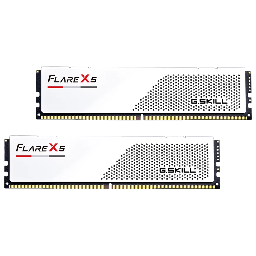 G.Skill Flare X5 64GB (2x 32GB) DDR5 6000MHz C36 Desktop Memory - White ...