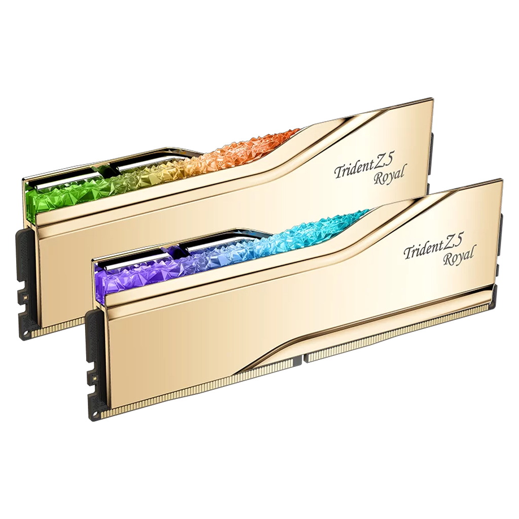 G.Skill Trident Z5 Royal RGB 48GB (2x 24GB) DDR5 7200MHz CL36 Desktop ...