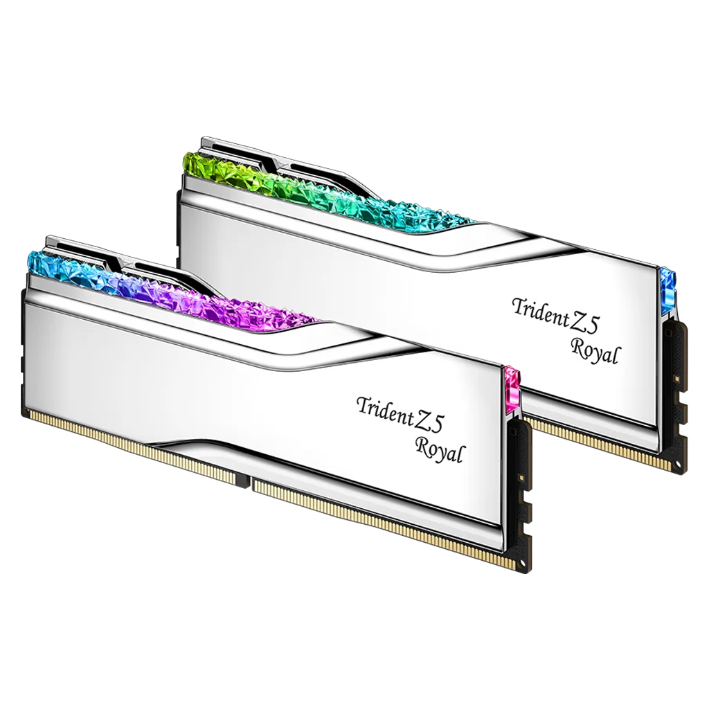 G.Skill Trident Z5 Royal RGB 64GB (2x 32GB) DDR5 6400MHz CL32 Desktop ...