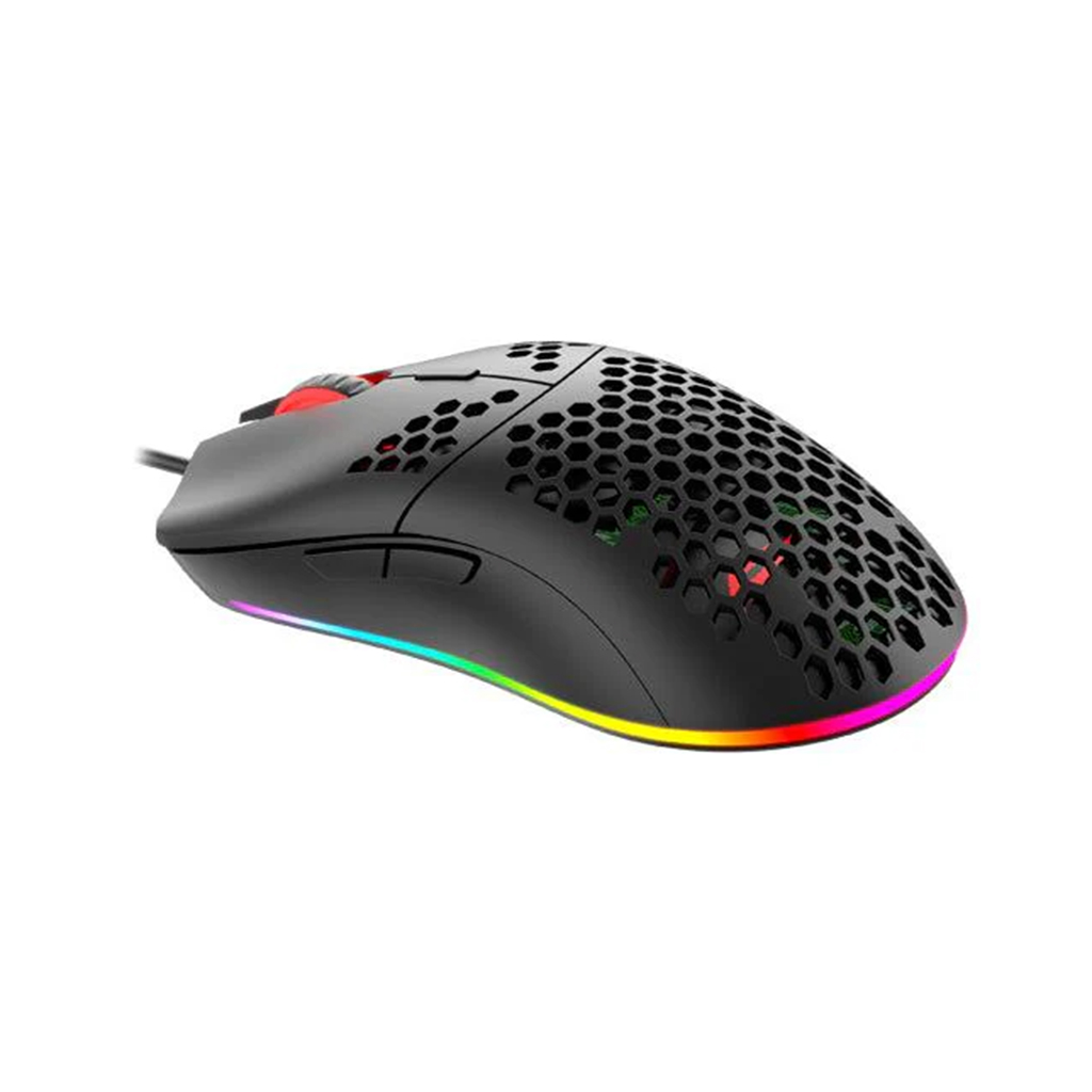 Havit MS1023 RGB Backlit 6400 DPI Honeycomb Shell Gaming Mouse - MS1023 ...