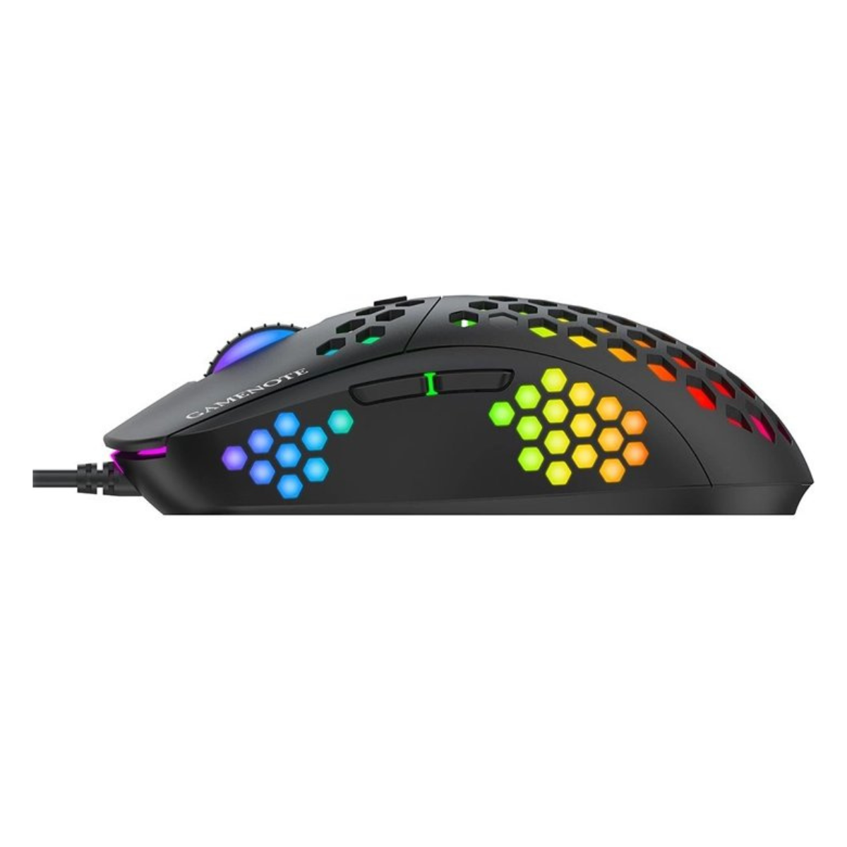 Havit MS878 RGB Backlit Light Durable Honeycomb 10000 DPI Gaming Mouse ...