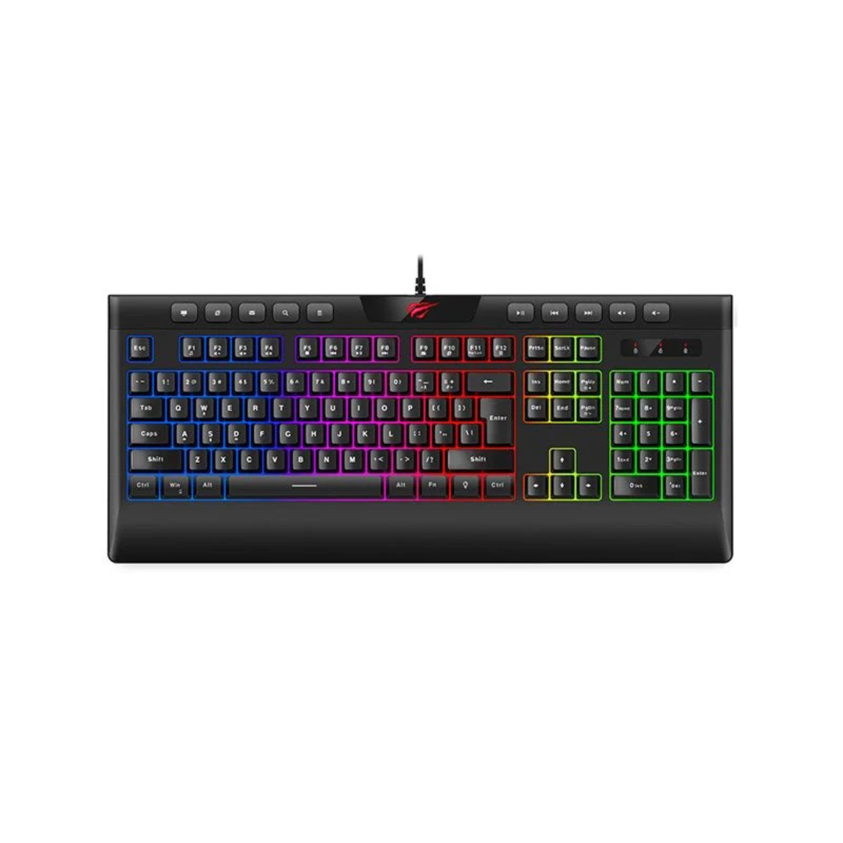 Havit Multi Function Backlit Gaming Keyboard - KB487L | Mwave