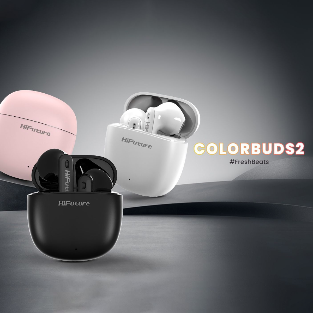 HiFuture Colorbuds2 True Wireless Earbuds - Pink - COLOURBUDS2-PINK | Mwave
