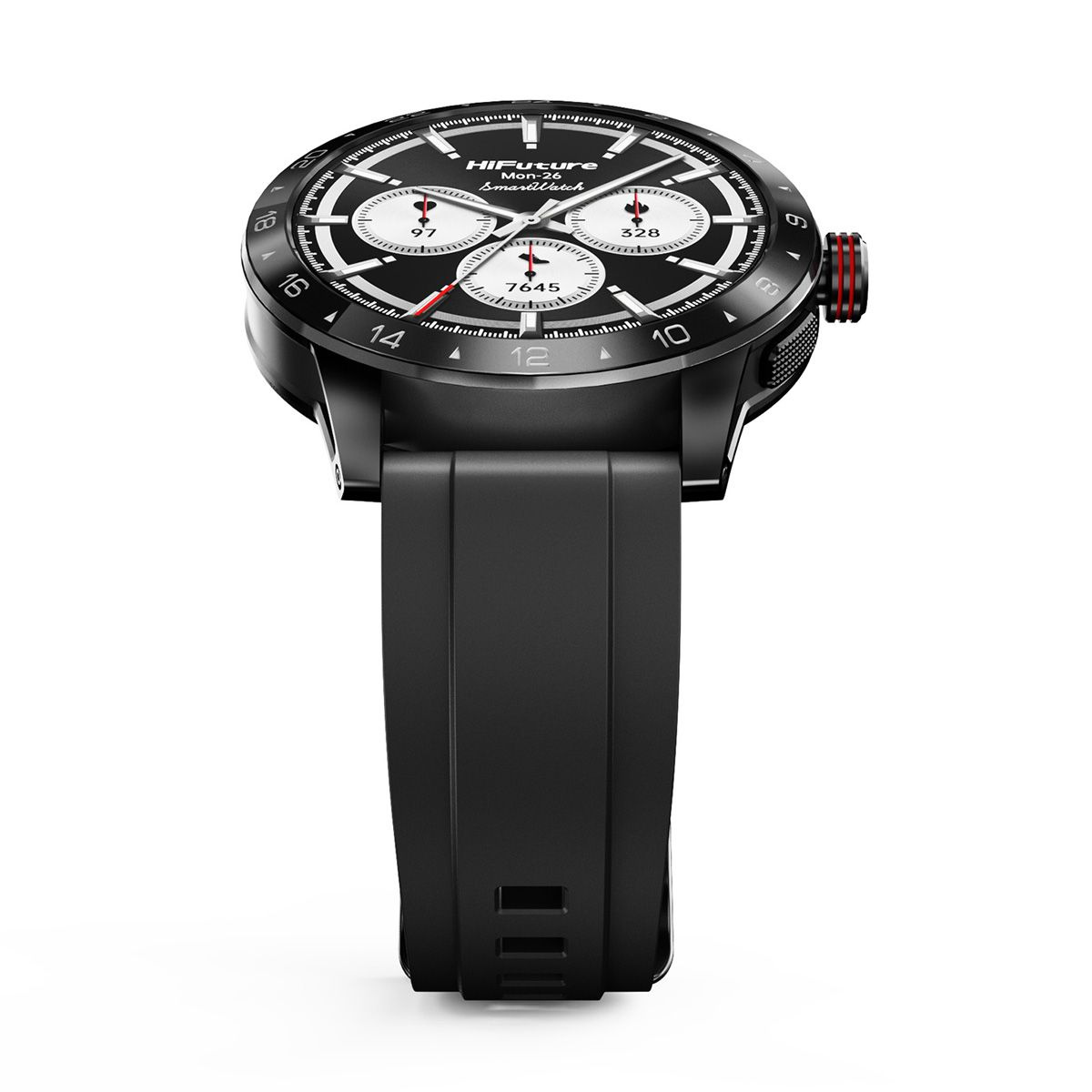 HiFuture FLEX2 Smart Watch - Black - FLEX2-BLACK | Mwave