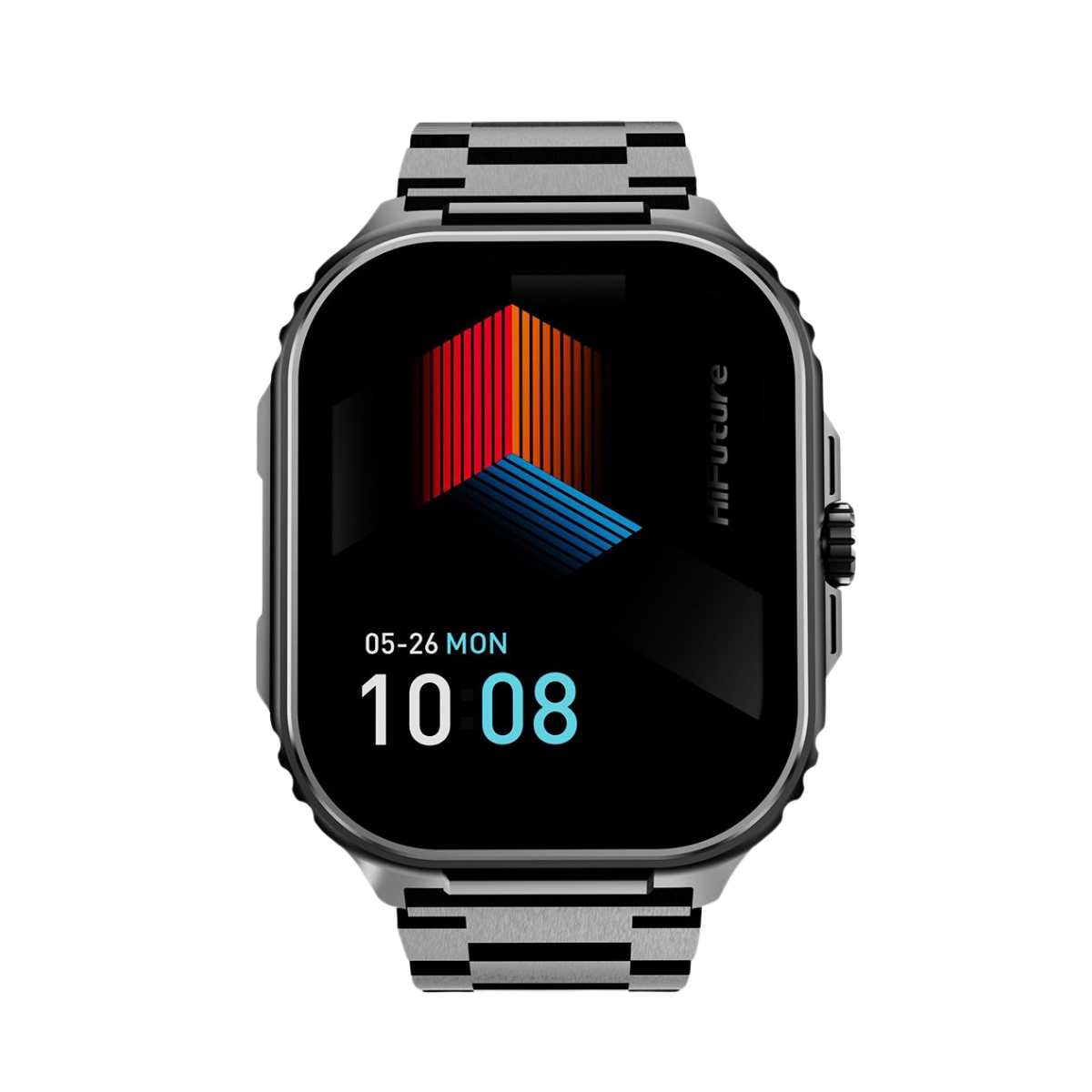 HiFuture ULTRA3 PRO Stainless Steel Smart Watch - Black - ULTRA3PRO ...