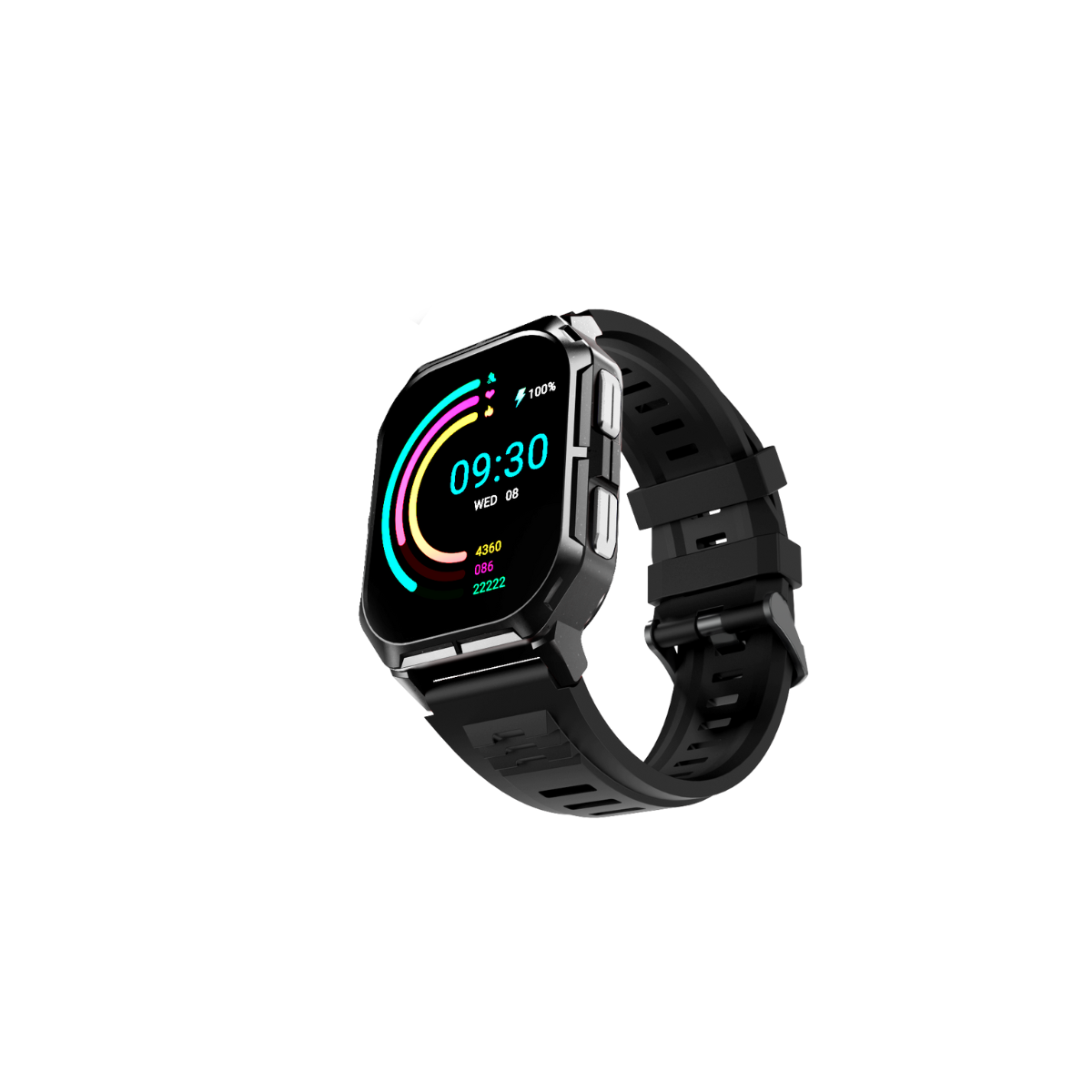 HiFuture ULTRA3 Sports Smart Watch - Thunder Black - ULTRA3-BLACK | Mwave